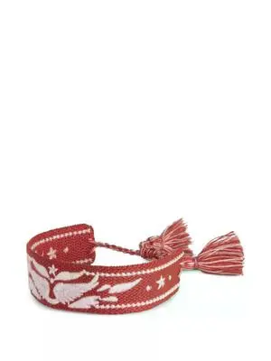 Zadig&Voltaire Woven Tassel Bracelet