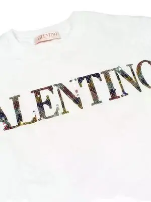 Valentino Garavani 2010s Sequin Logo T-shirt