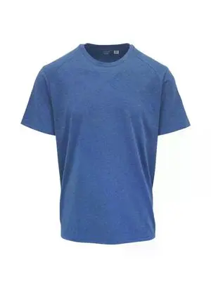 Rlx Ralph Lauren Marl-effect Raglan-sleeve T-shirt - Blue