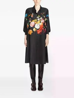 Dries Van Noten Viscose Shirt Dress