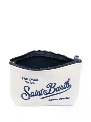 MC2 SAINT BARTH Aline Embroidered Clutch Bag