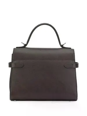 LE TANNEUR Medium Emilie Pebbled Tote Bag