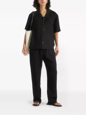 Manière De Voir Harley Textured Revere Shirt