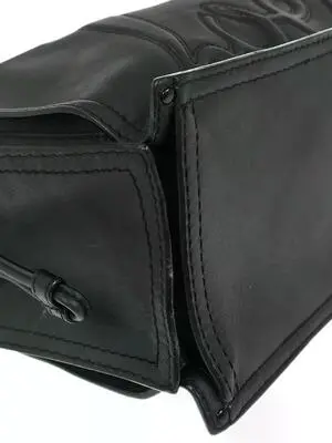 Loewe 2006 Appliqué Leather Tote Bag