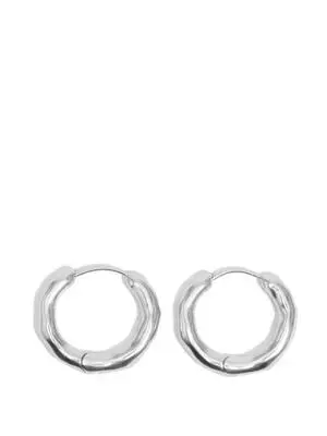 Bimba Y Lola Hoop Earrings - Silver