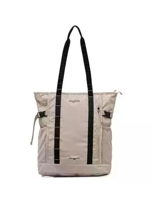 HAGLOFS 25 Tight Embroidered-logo Tote Bag - Neutrals