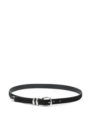 Anderson's Suede Buckle-fastening Belt - Black