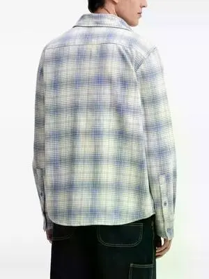 Dickies Plaid-pattern Chest-pocket Shirt