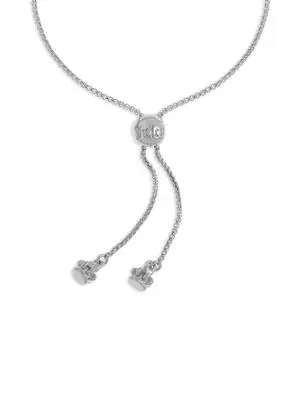 Juicy Couture Crystal-embellished Crown-pendant Bracelets