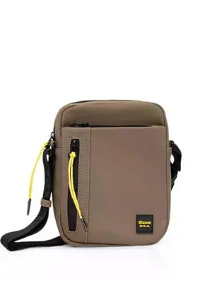 BLAUER. Logo-patch Belt Bag - Neutrals