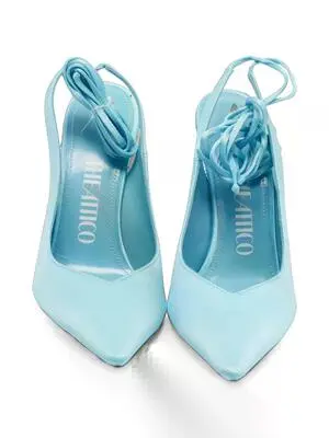 Attico Venus Ankle-tie Pumps