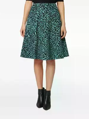 Proenza Schouler Pleated Tweed Midi Skirt