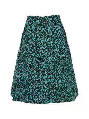 Proenza Schouler Pleated Tweed Midi Skirt