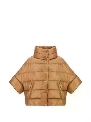 Herno High-neck Quilted Cape