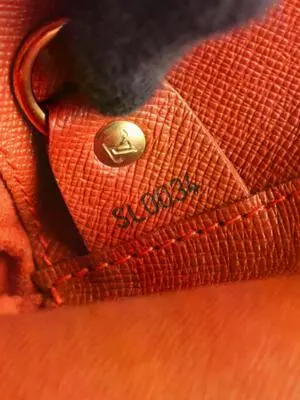 LOUIS VUITTON 2004 Musette Damier Ebene Shoulder Bag - Brown
