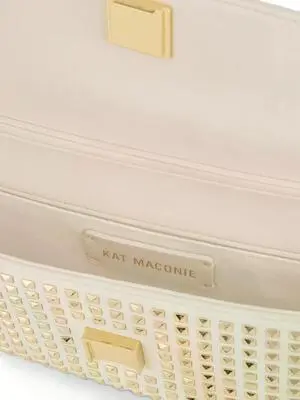 KAT MACONIE Victoria Stud-embellished Chain-link Shoulder Bag