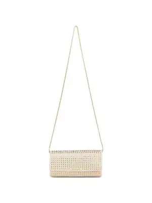 KAT MACONIE Victoria Stud-embellished Chain-link Shoulder Bag