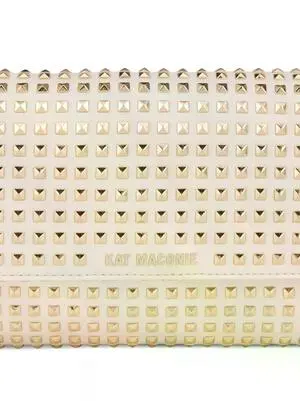 KAT MACONIE Victoria Stud-embellished Chain-link Shoulder Bag