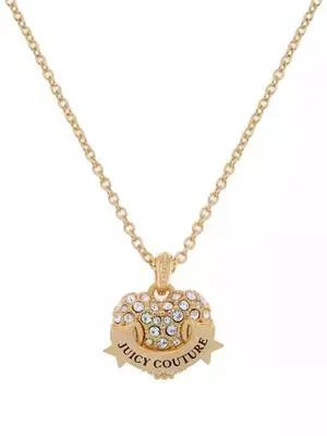 Juicy Couture Crystal-embellished Heart Pendant Necklace