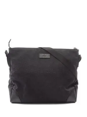 Gucci 2010s Gg Cross Body Bag - Black