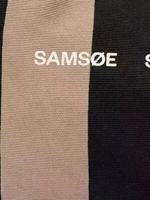SAMSOE SAMSOE Safrinka Striped Tote Bag