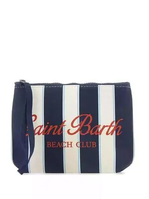MC2 SAINT BARTH Aline Clutch Bag - Blue