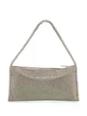 Benedetta Bruzziches Your Best Friend Crystal-embellished Shoulder Bag - Silver