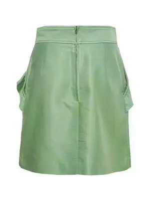 Sandro Ruffle-detail Mini Skirt