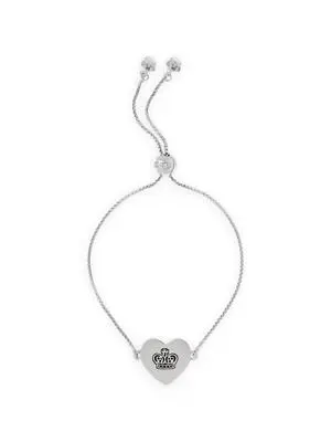Juicy Couture Reversible Heart-detail Bracelet - Silver
