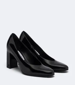 JIMMY CHOO Eyla Patent Leather Pumps - Black