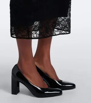 JIMMY CHOO Eyla Patent Leather Pumps