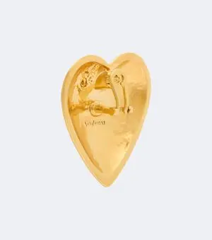 Saint Laurent Embellished Clip-on Earrings