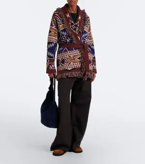 Alanui Amazing Journey Wool-blend Cardigan