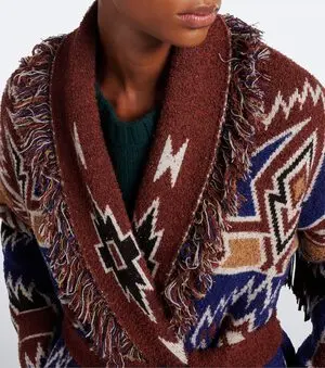 Alanui Amazing Journey Wool-blend Cardigan