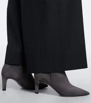 JIMMY CHOO Frankie Suede Ankle Boots