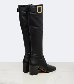 Miu Miu Leather Knee-high Boots