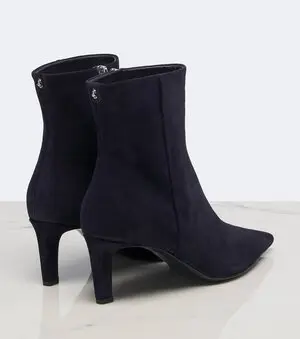 JIMMY CHOO Frankie Suede Ankle Boots