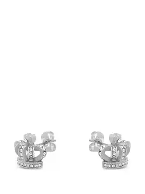 Juicy Couture Crystal-embellished Crown Stud Earrings