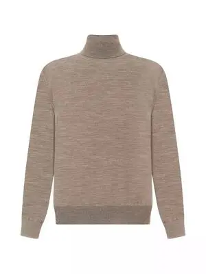 Paul & Shark Merino-wool Turtleneck Sweater - Brown