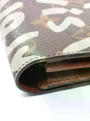 LOUIS VUITTON 2001 Graffiti Monogram Wallet