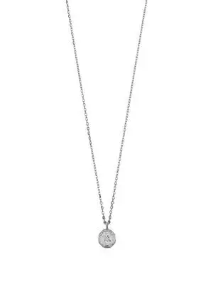 Kate Spade New York Zirconia-pendant Cable-chain Necklace - Silver