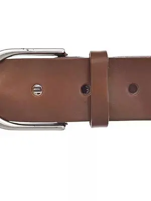 BGM LABEL BGM LABEL Buckle-Fastening Leather Belt
