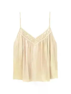 Ba&sh Clovis Ruched Camisole Blouse
