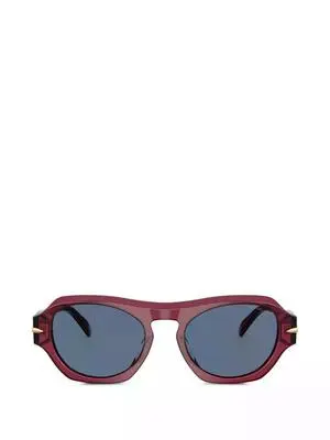 Michael Kors Toronto Browline-frame Sunglasses - Red