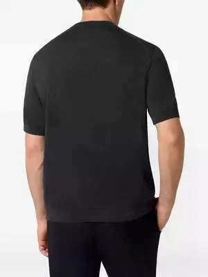 Paul & Shark Fine-knit Wool Short-sleeve Sweater