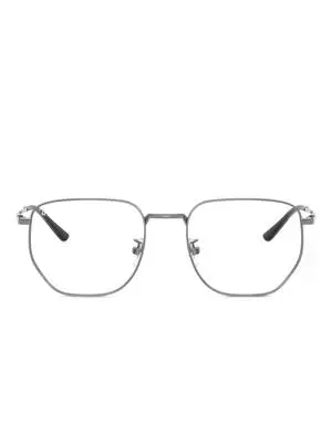 Ray-ban Rx8776d Titanium Glasses - Silver