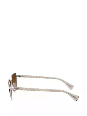POLO RALPH LAUREN EYEWEAR Braided Square-frame Sunglasses