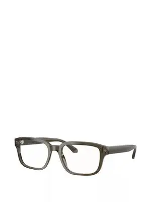 Emporio Armani Rectangle Frame Eyeglasses