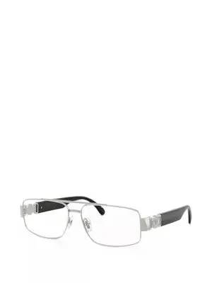 Versace Medusa Biggie Plaque Rectangle-frame Glasses