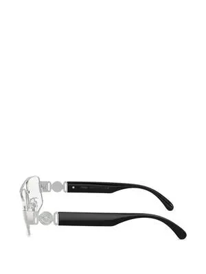 Versace Medusa Biggie Plaque Rectangle-frame Glasses